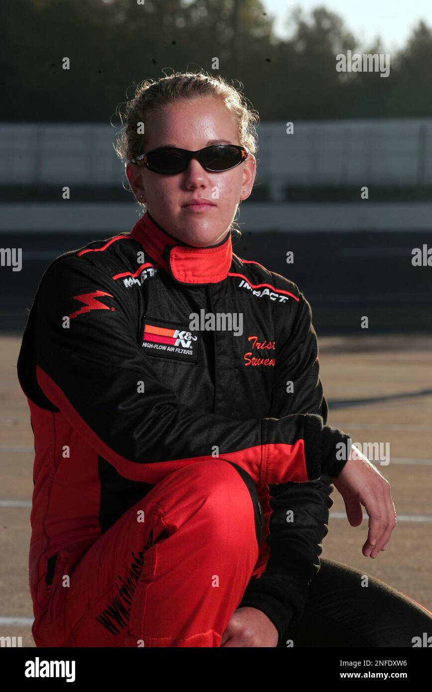 2008 NASCAR Drive for Diversity driver Trista Stevenson during the ...
