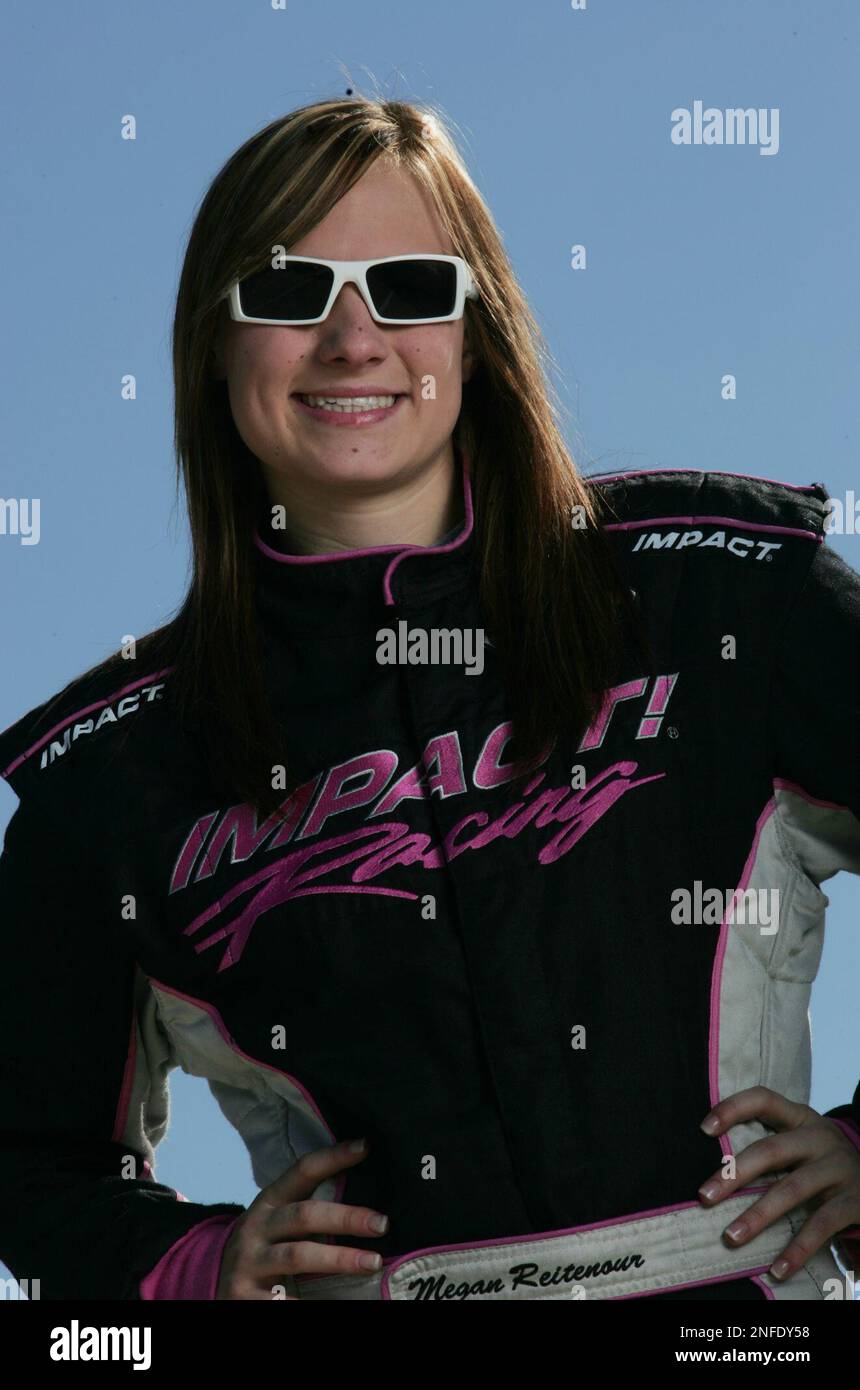 2008 NASCAR Drive for Diversity driver Megan Reitenour during the ...