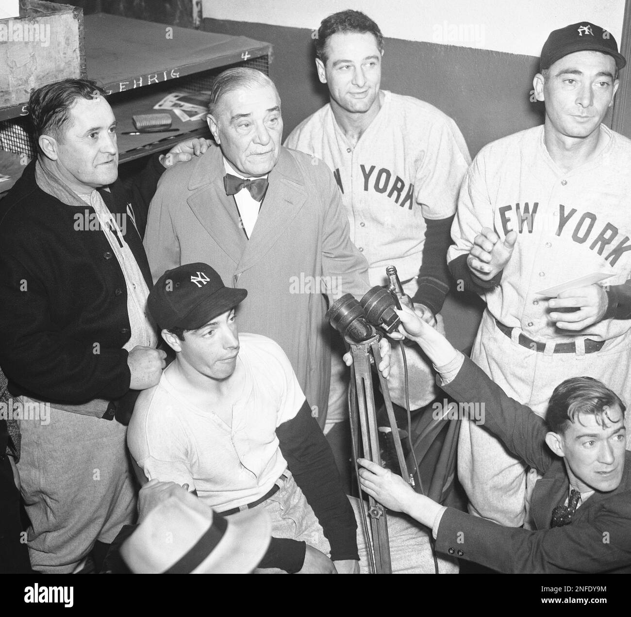 Champions of the baseball world are these New York Yankees, shown ...