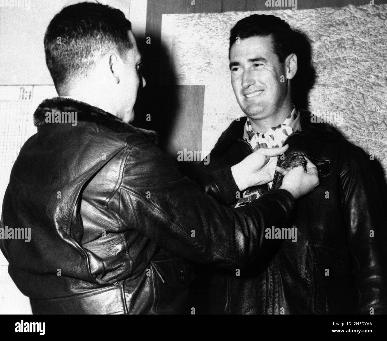 Marine Captain Ted Williams, former Boston Red Sox outfielder, is ...