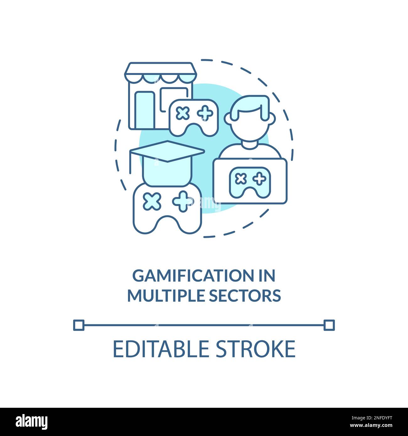 Multiple sectors Stock Vector Images - Alamy