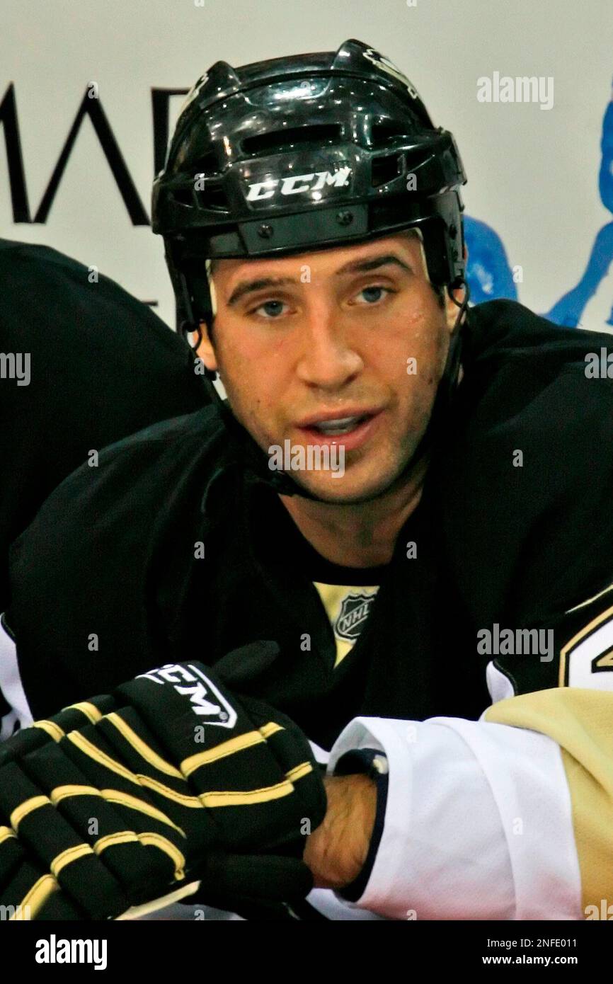 Pittsburgh Penguins' Maxime Talbot during a NHL hockey game against the ...