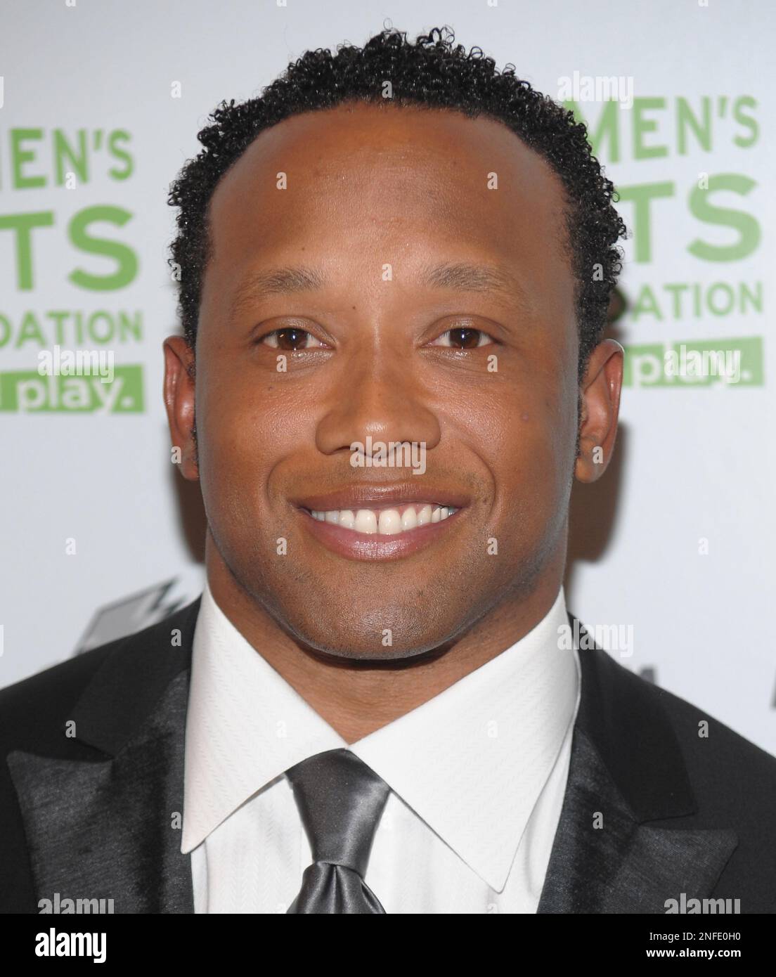 ESPN NFL analyst Jamal Anderson attends the 29th Annual Salute to Women ...