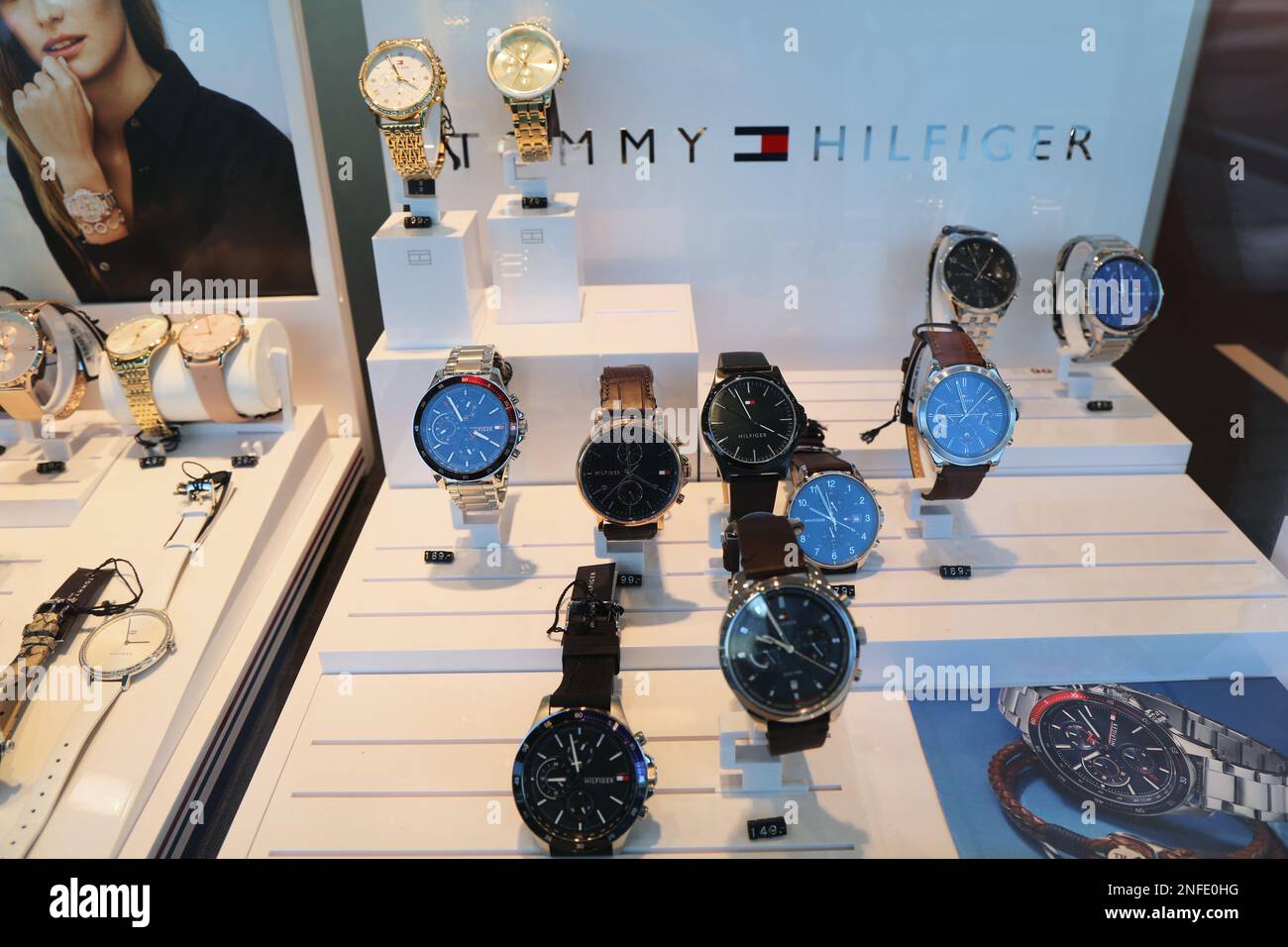 Tommy hilfiger store display hi-res stock photography and images - Alamy