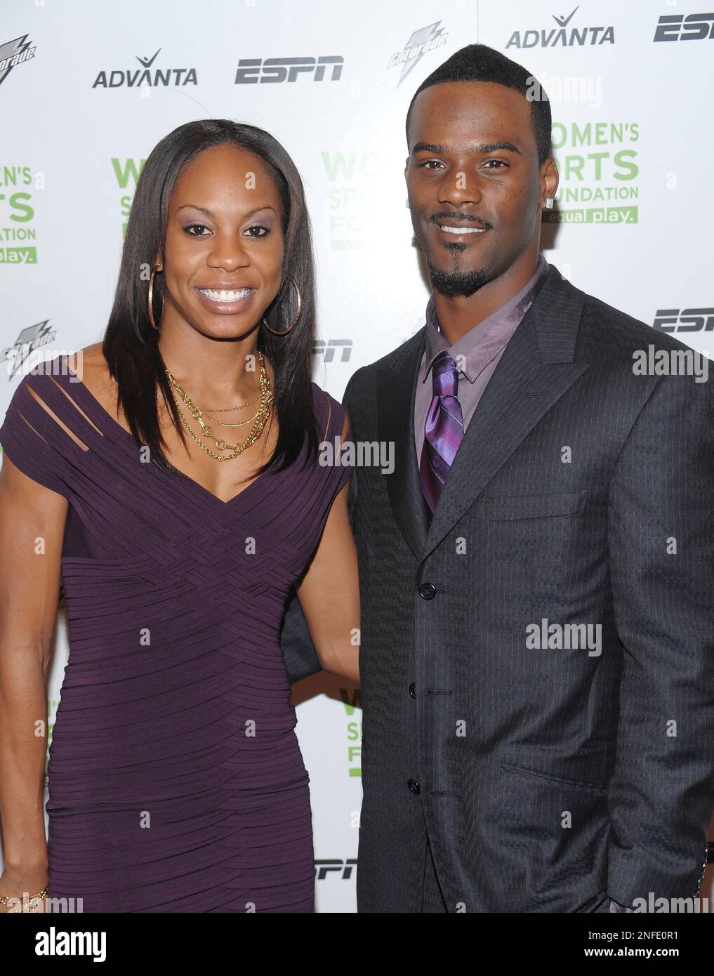 Sanya Richards And Aaron Ross