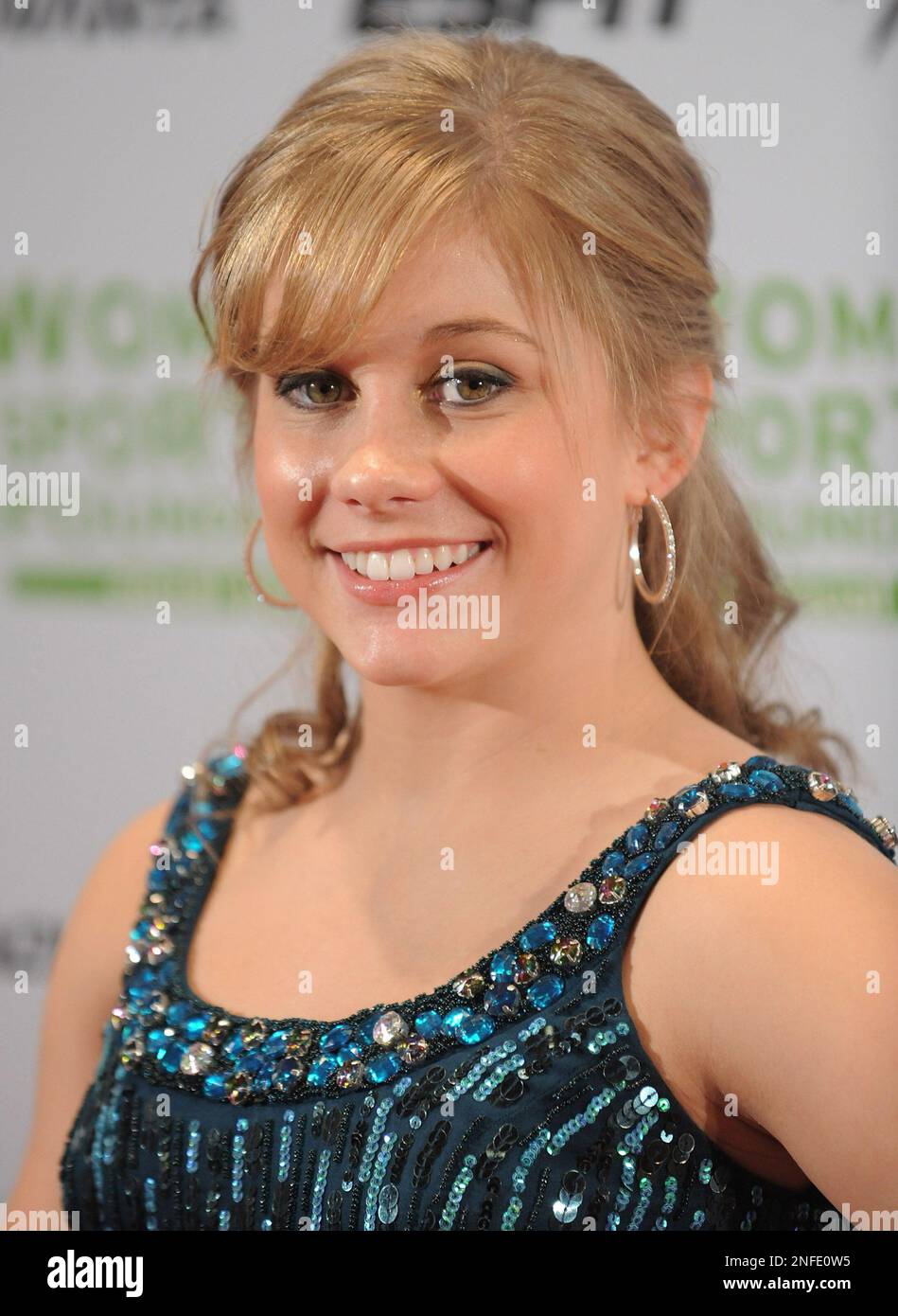 Shawn Johnson, 2008 United States Olympic balance beam gold medalist ...
