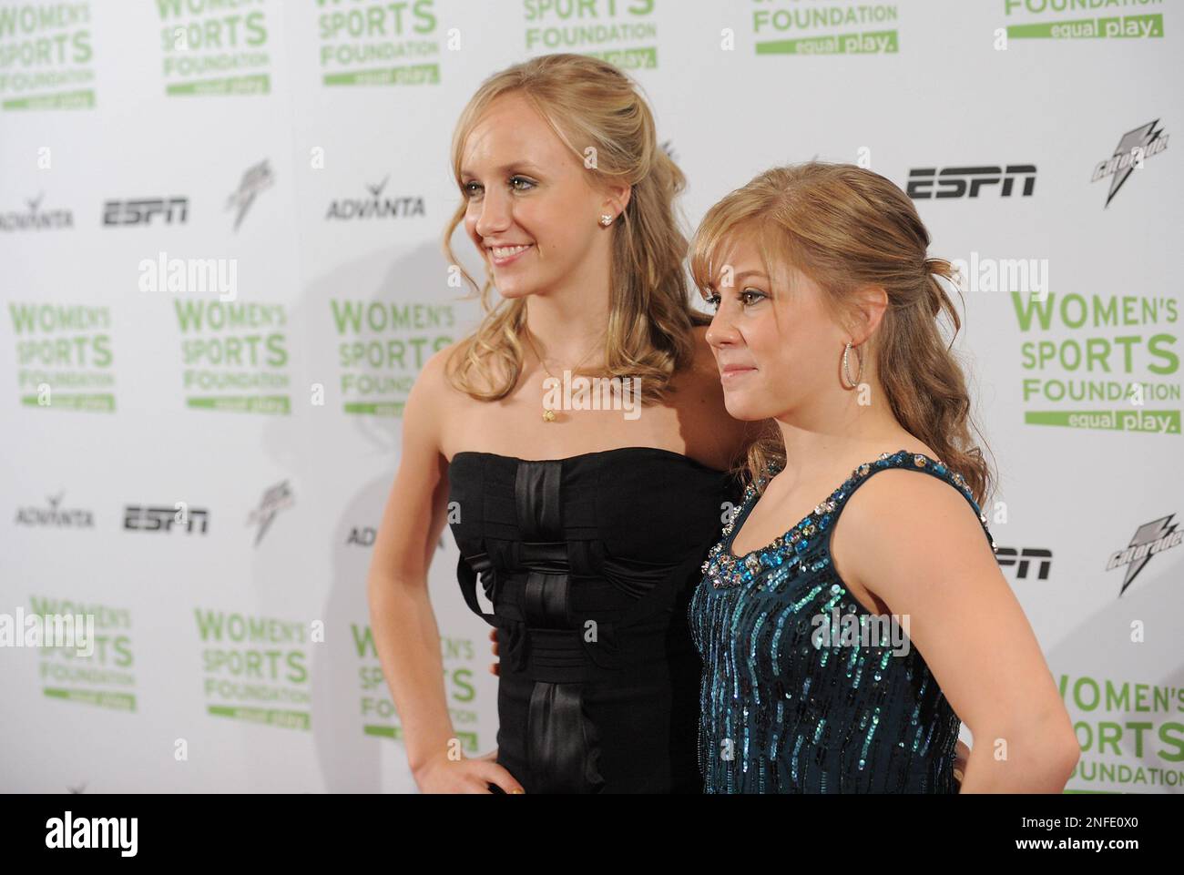 Us 2008 Olympic Five Time Medalist Nastia Liukin Left And Shawn