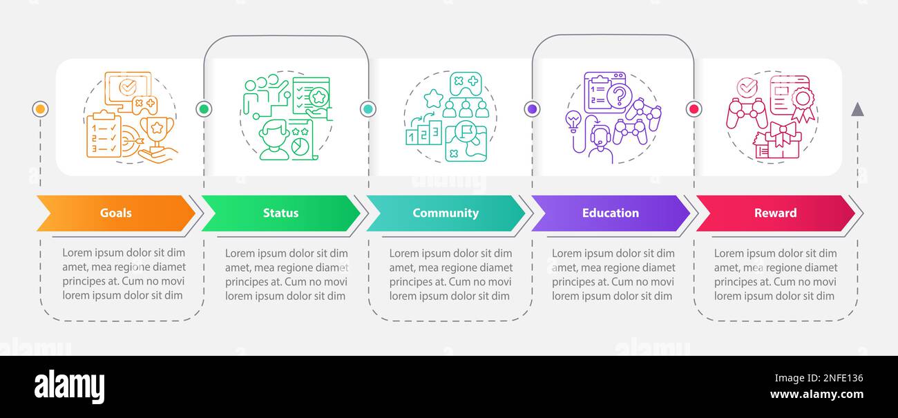 Infographic chart infochart play Stock Vector Images - Alamy