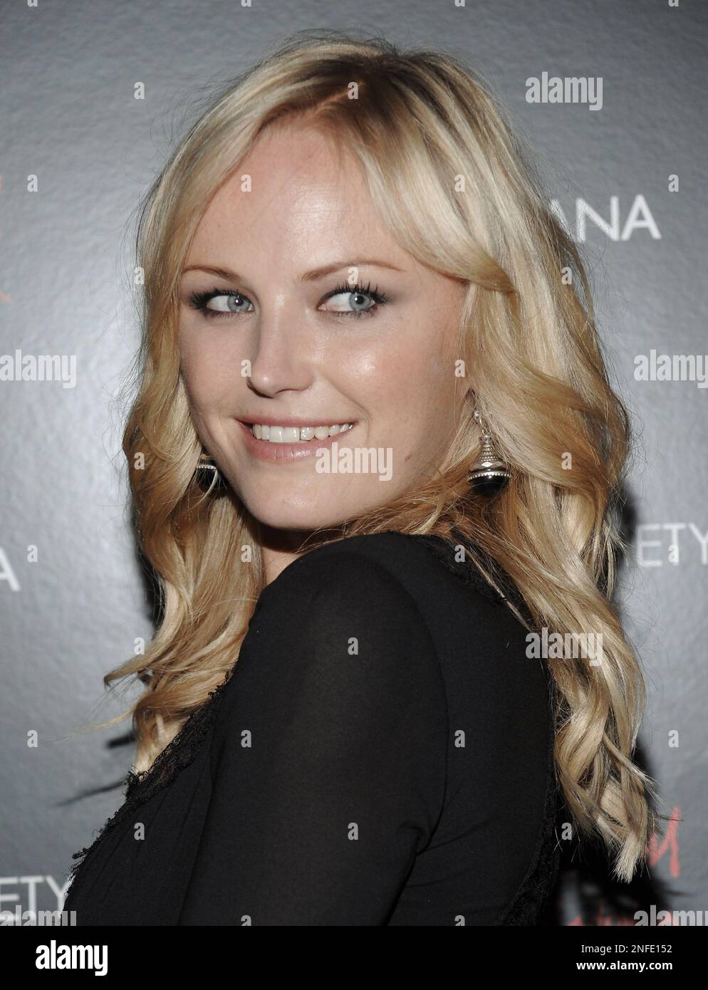 Actress Malin Akerman attends a Cinema Society and Dolce Gabbana hosted ...