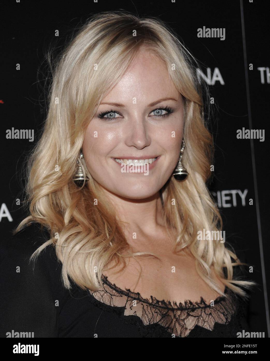 Actress Malin Akerman attends a Cinema Society and Dolce Gabbana hosted ...