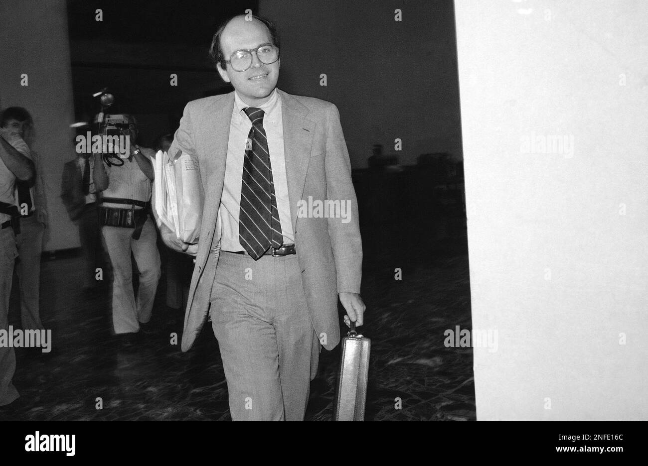 Thomas Puccio, a federal prosecutor, leaves U.S. District Court in ...