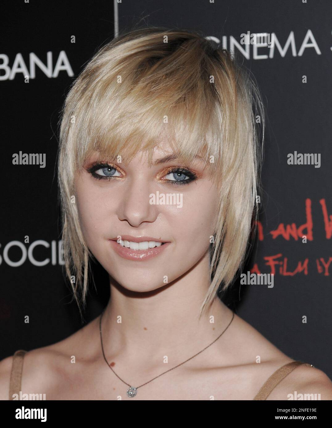 Actress Taylor Momsen attends a Cinema Society and Dolce Gabbana hosted ...