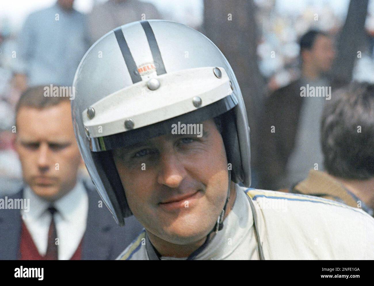 Denny Hulme is pictured at the Monaco Grand Prix, May, 1967. (AP Photo ...