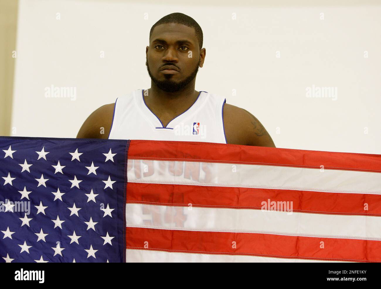 Detroit Pistons forward Jason Maxiell is shown during NBA basketball ...