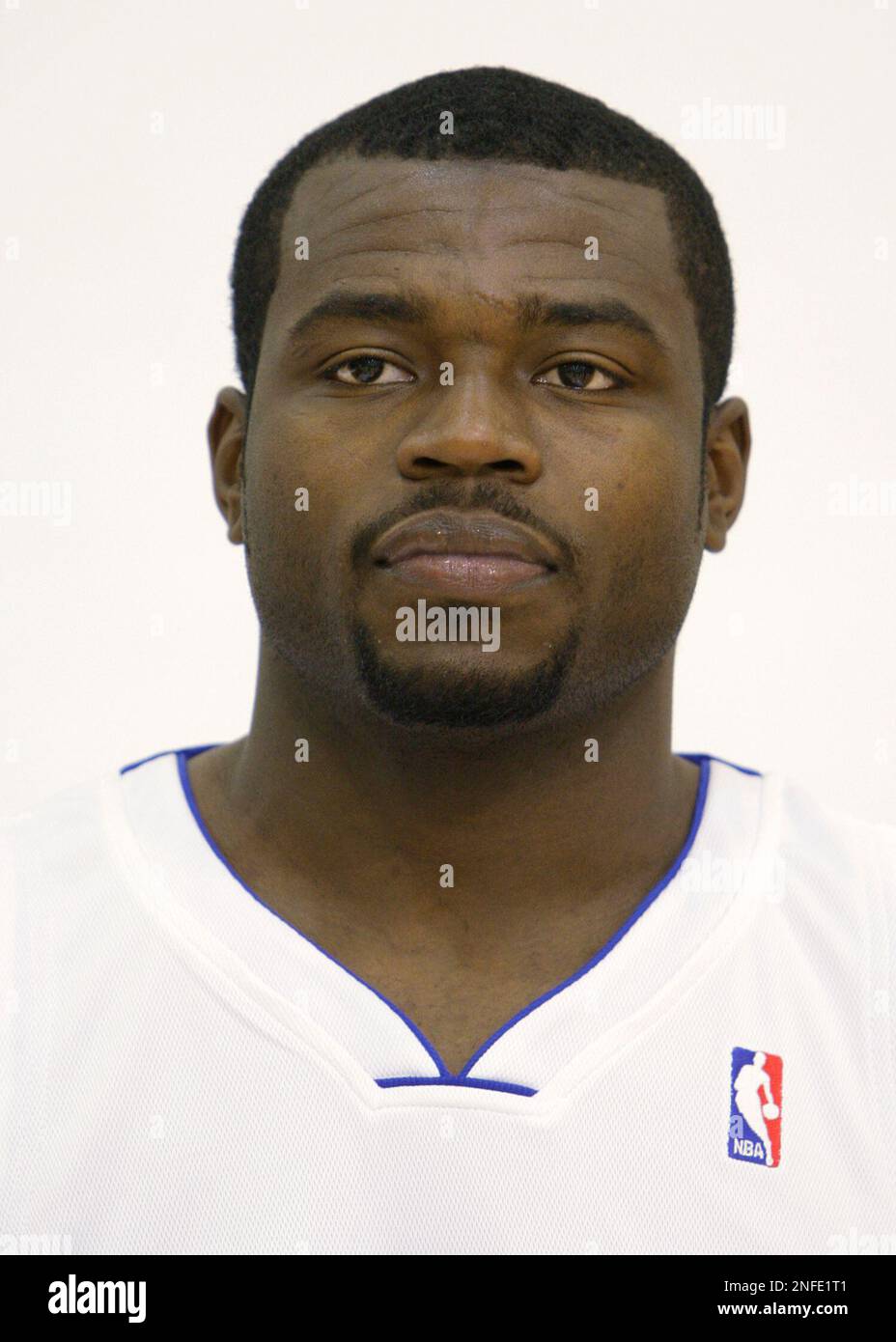 Detroit Pistons guard Will Bynum is shown during NBA basketball media ...