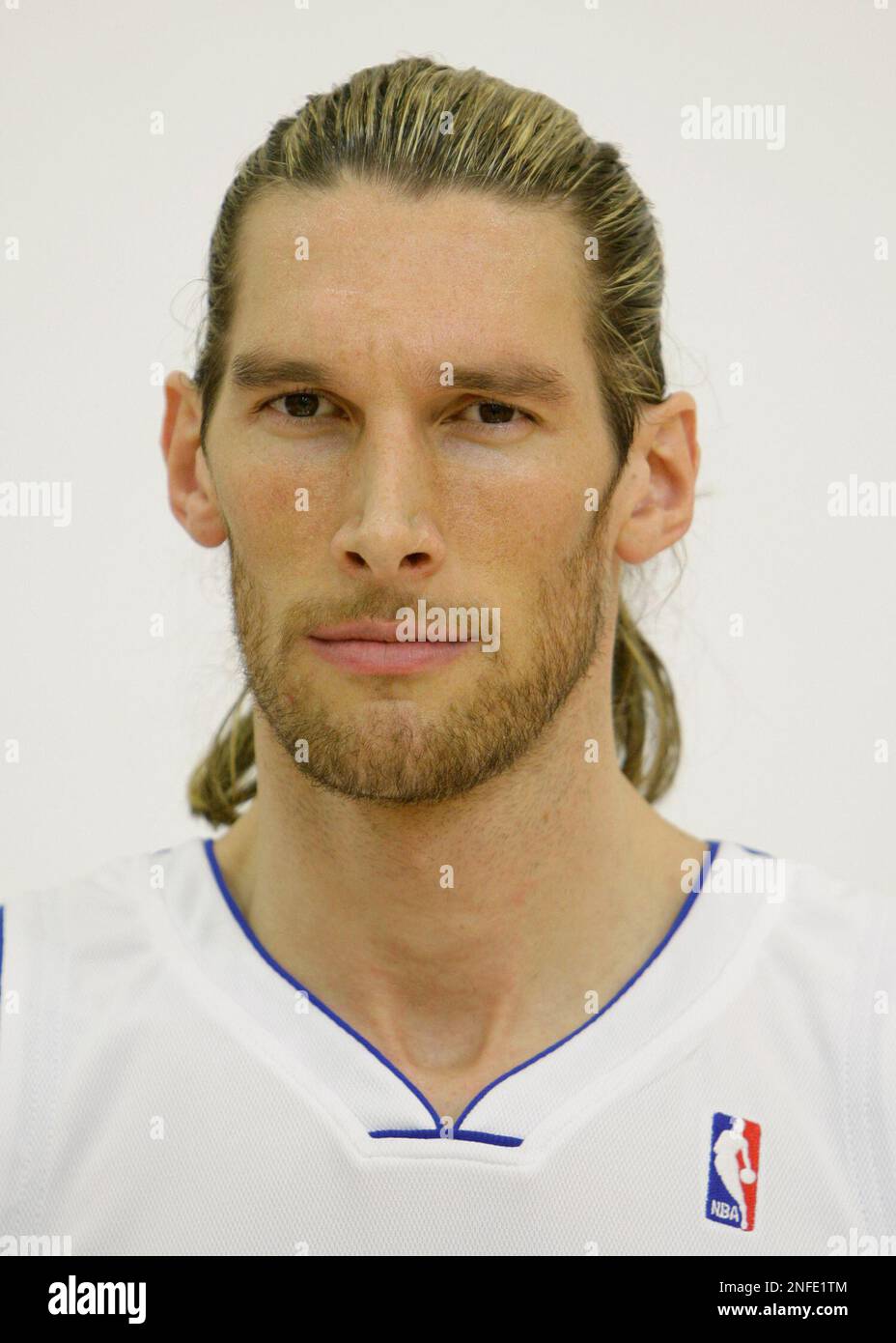 Detroit Pistons forward Walter Herrmann, of Argentina, is shown during ...