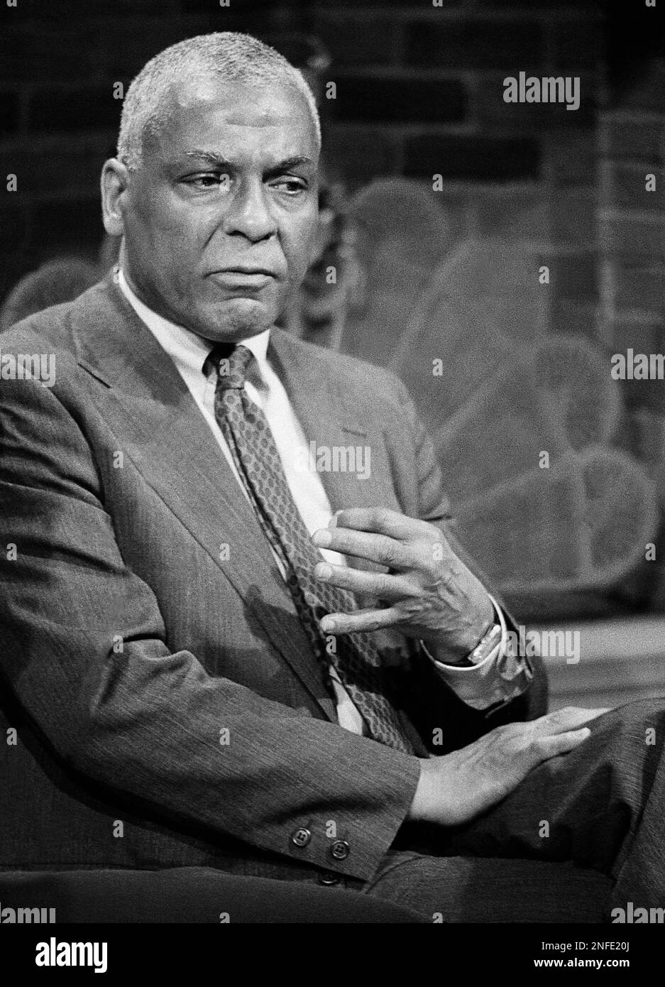 Judge Bruce McMarion Wright is pictured during an appearance on ABC-TV ...