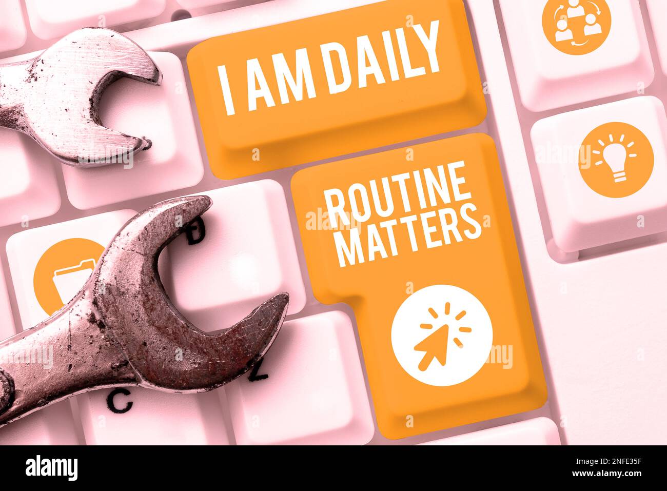Inspiration showing sign Your Daily Routine Matters, Internet Concept ...