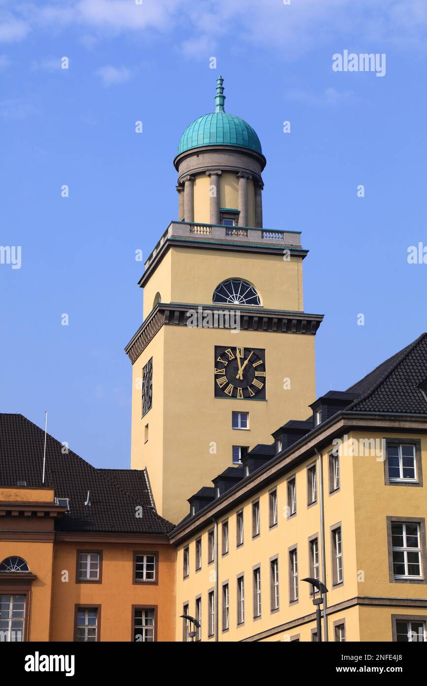 Witten city in Germany. Town Hall (Rathaus Stock Photo - Alamy