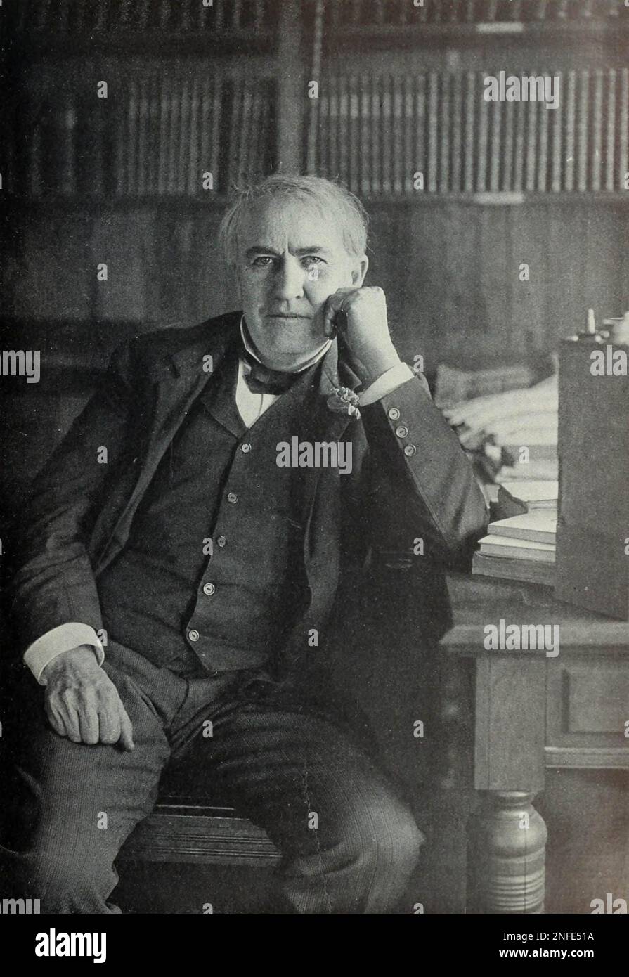 Thomas Alva Edison Stock Photo - Alamy