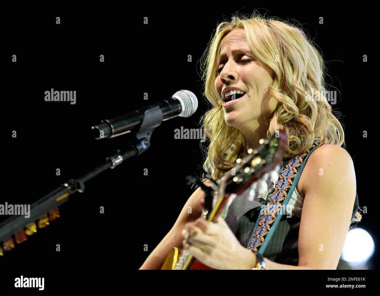 Sheryl Crow performs at the Yoplait Save Lids to Save Lives 10th ...