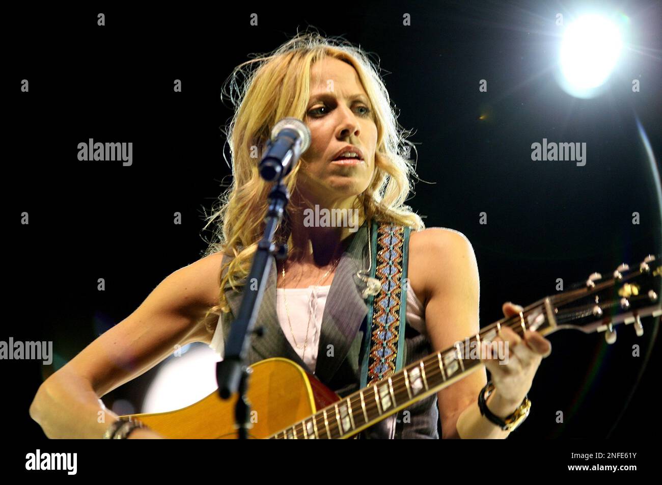 Sheryl Crow performs at the Yoplait Save Lids to Save Lives 10th ...