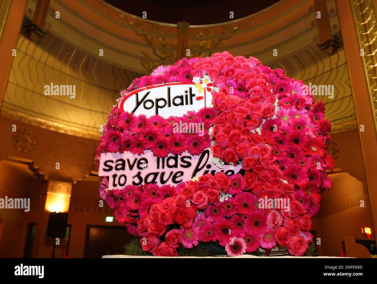 Atmosphere at the Sheryl Crow performance at the Yoplait Save Lids to ...