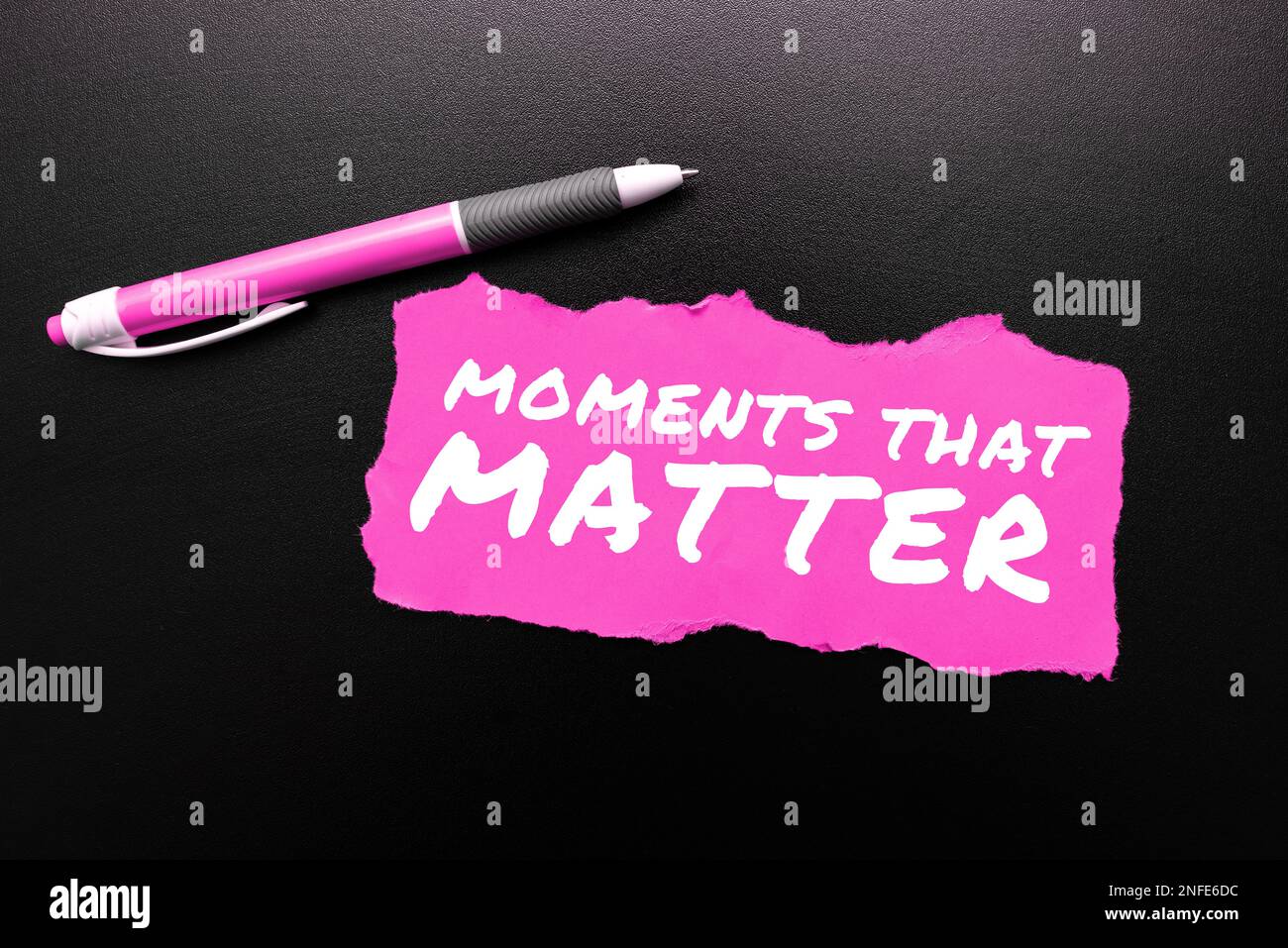 Sign displaying Moments That Matter, Business concept Meaningful ...