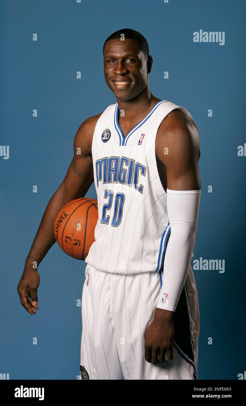 Orlando Magic's Mickael Pietrus, of France, at the basketball team's ...