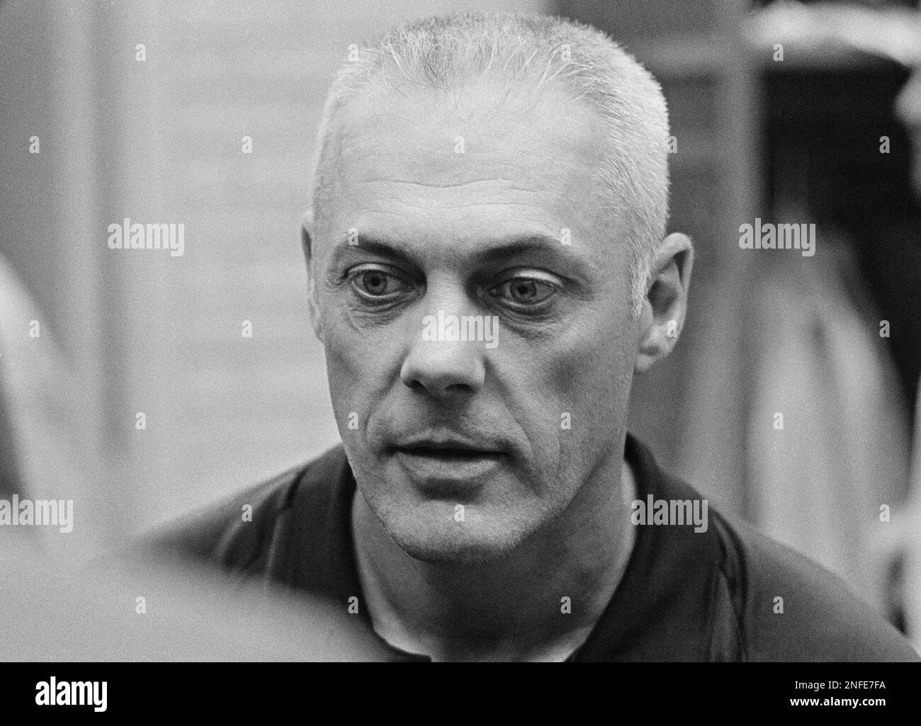 Minnesota Viking's head coach Bud Grant talked quietly about his team's ...