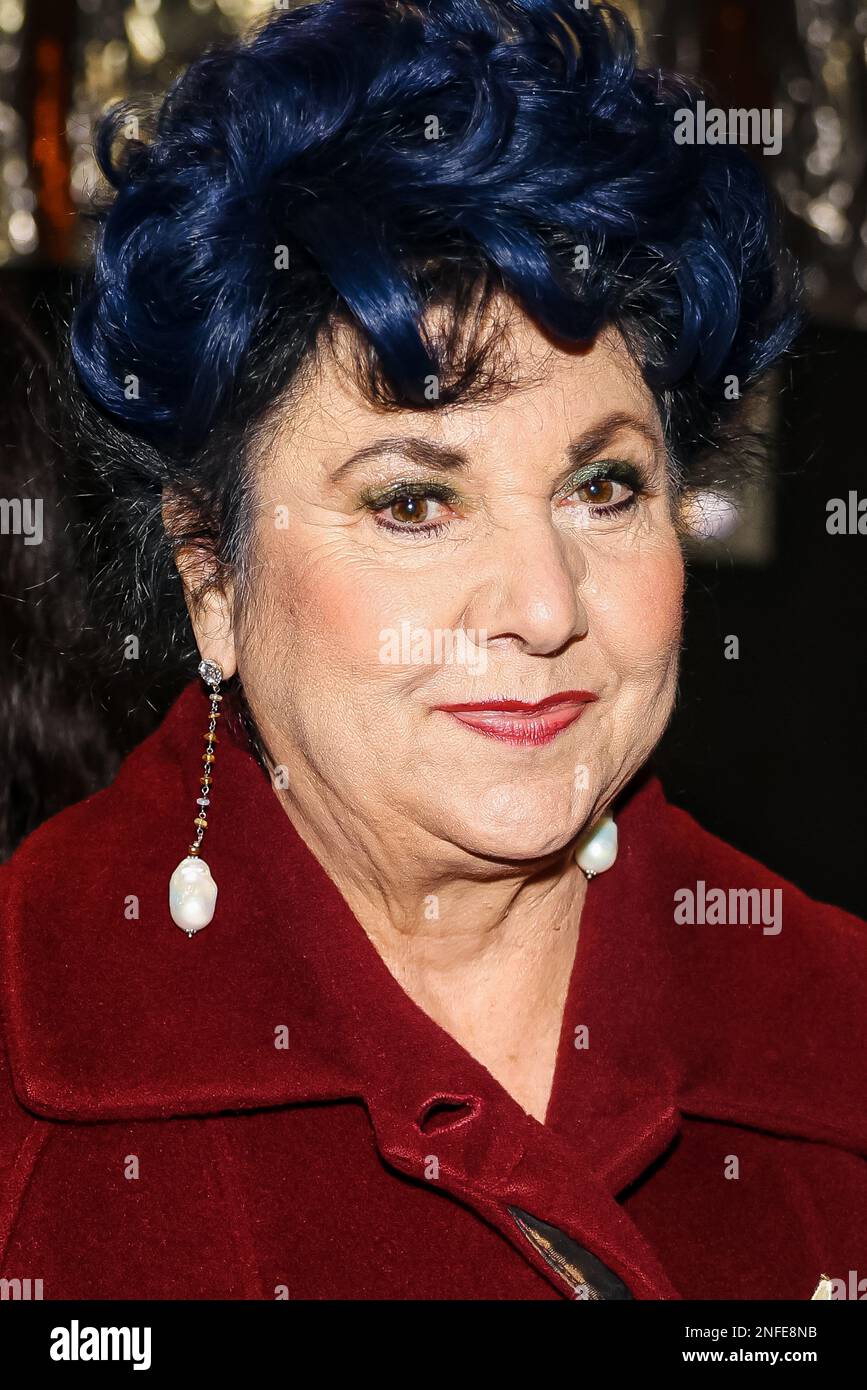 Milan, Italy. 12th Feb, 2023. Marisa Laurito attends Che Tempo Che Fa Tv Show on February 12 ...