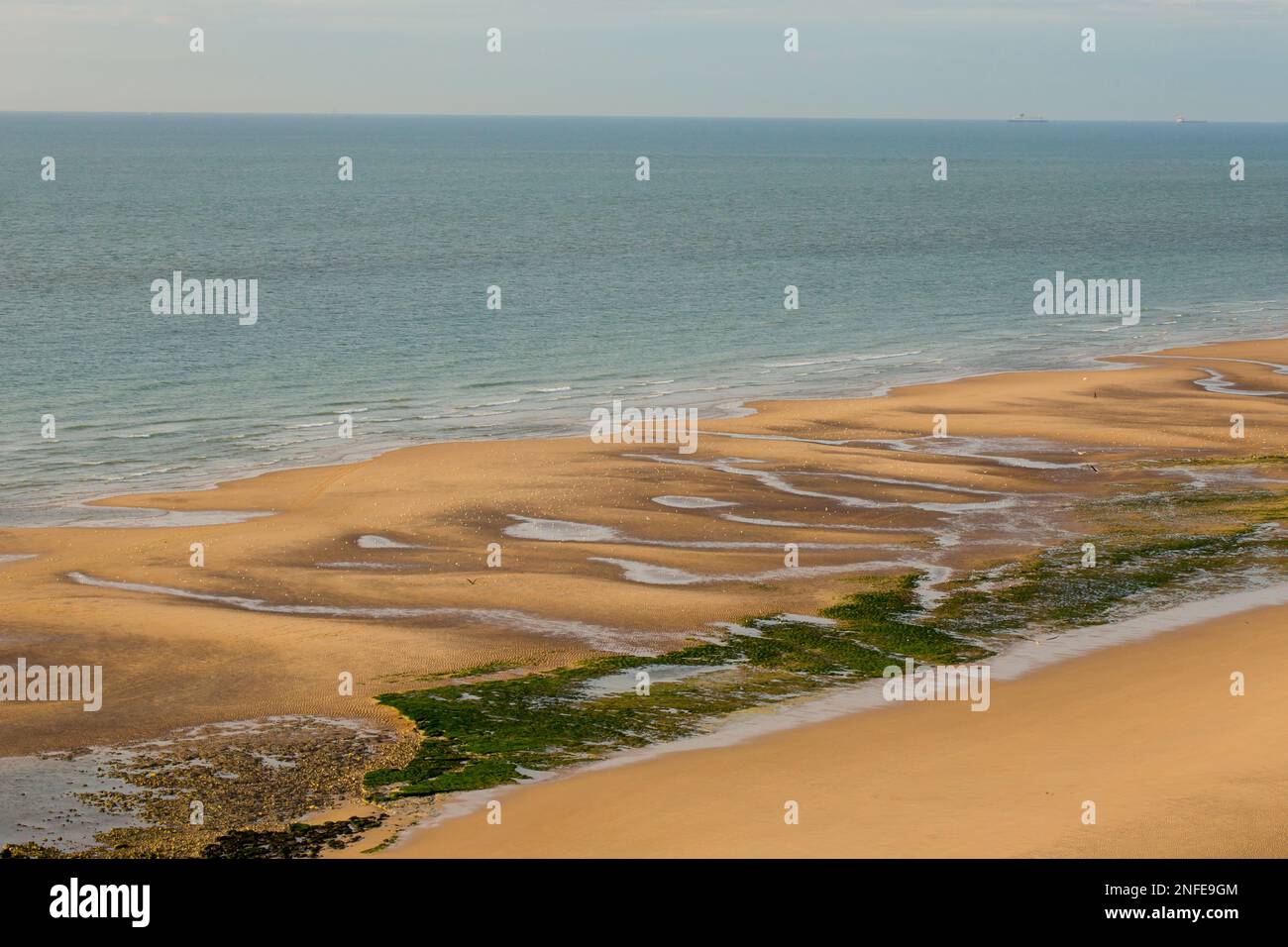 Beach in Cap Blanc Nez, France Stock Photo - Alamy