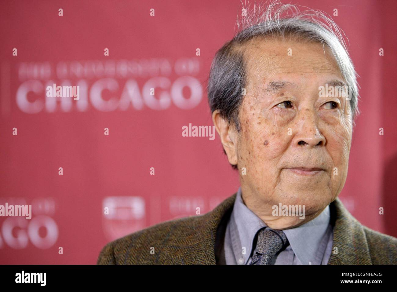 University of Chicago Physics professor Yoichiro Nambu during a news ...