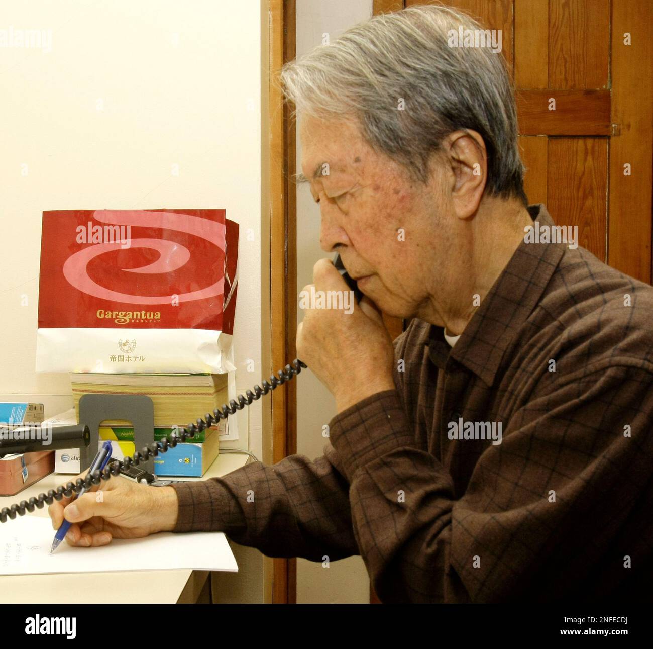 University of Chicago Physics professor Yoichiro Nambu talks on the ...