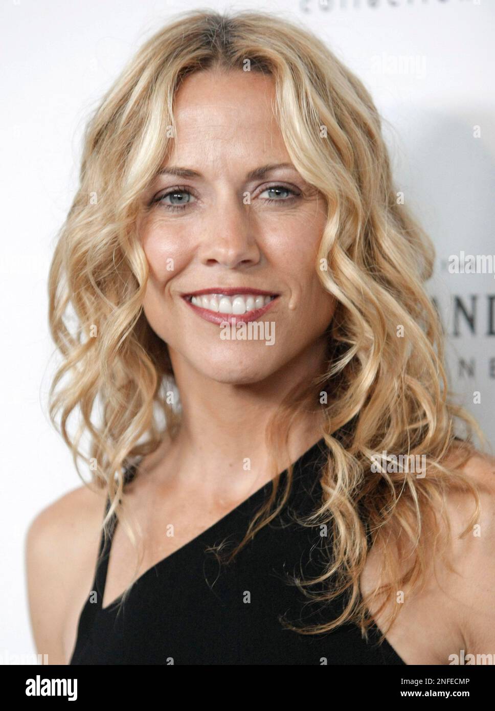 Actress Sheryl Crow poses on the press line at Elle Magazine's 15th ...