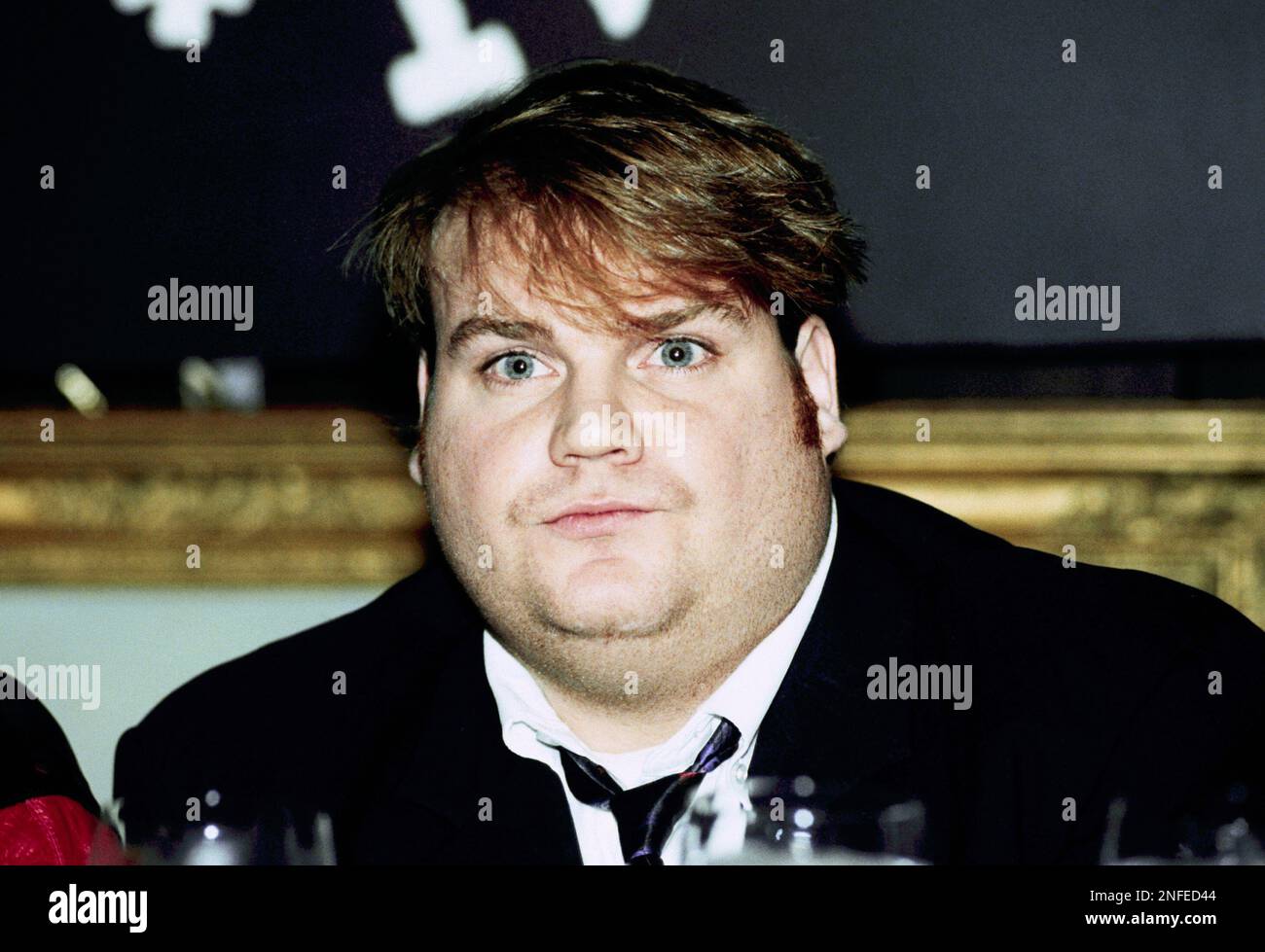 Comedian Chris Farley, new cast member of NBC's "Saturday Night Live ...