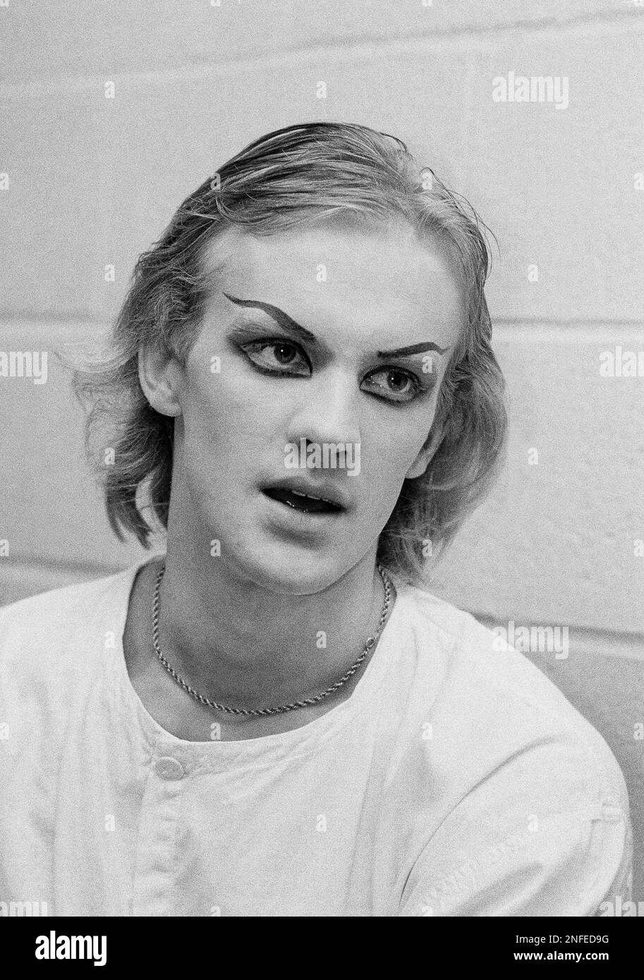 Soviet dancer Alexander Godunov, member of the Bolshoi Ballet, pictured ...