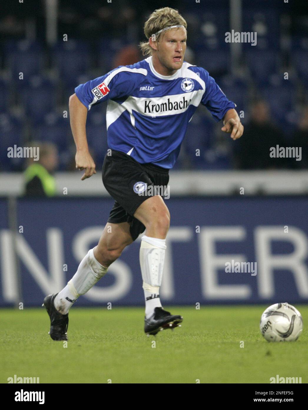 Bielefeld's Nico Herzig during the German first division Bundesliga ...