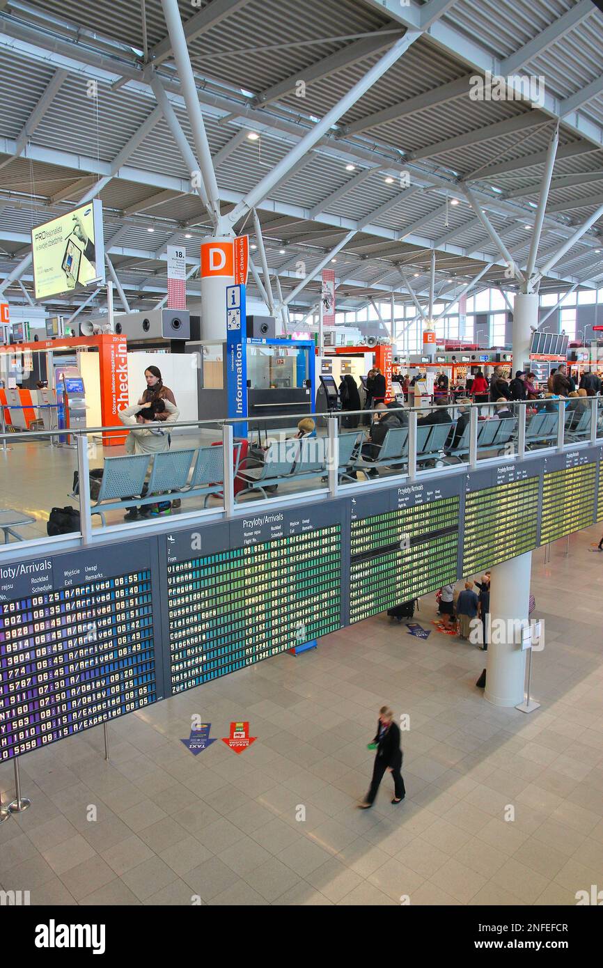 Warsaw chopin airport hi-res stock photography and images - Alamy