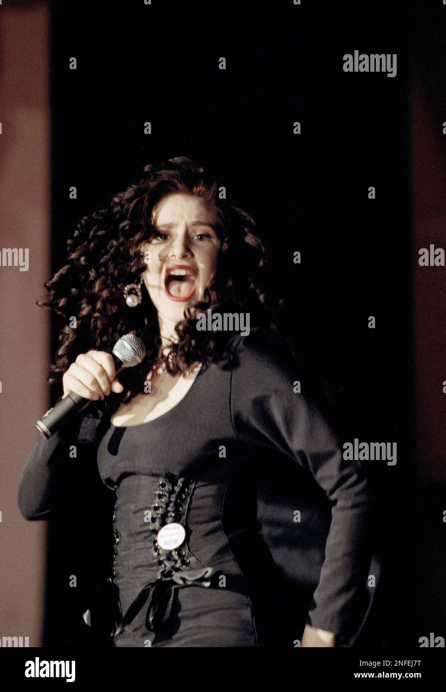 Singer Tiffany performs her new single “Here In My Heart” at Roseland ...