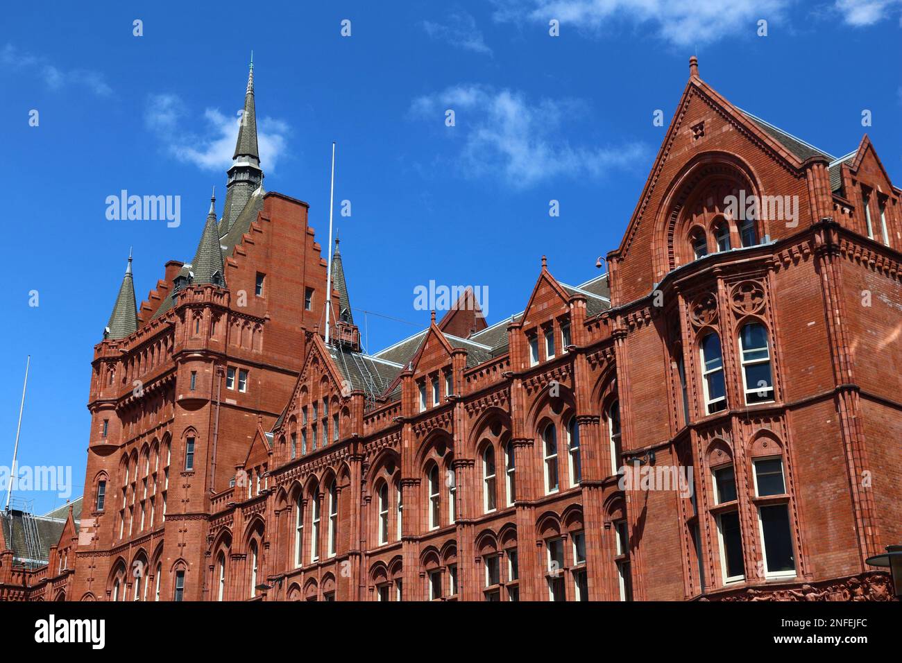 London, UK - Holborn Bars building. Grade II listed Victorian ...