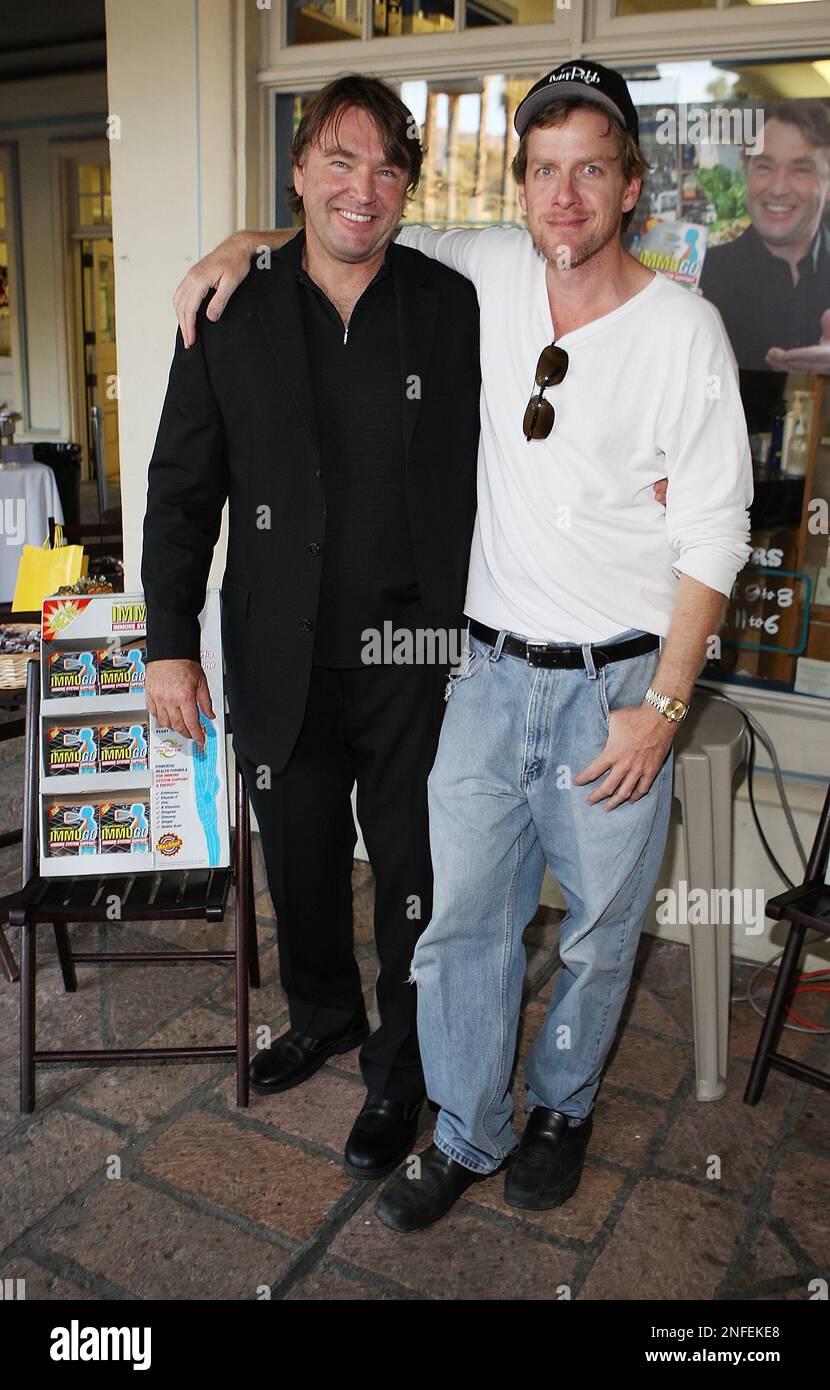 Gene Arnold and actor Declan Joyce attend Gene Arnold's Hollywood ...