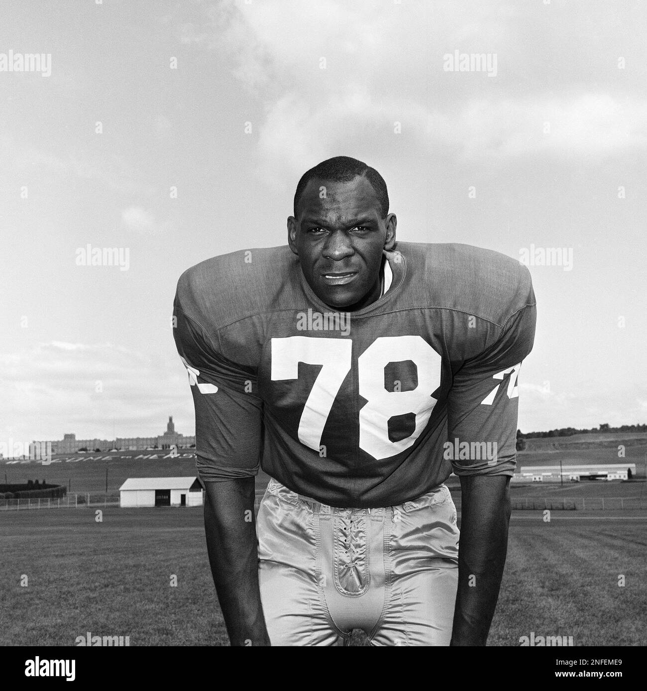 Defensive end -tackle John Baker poses at the Philadelphia Eagles ...