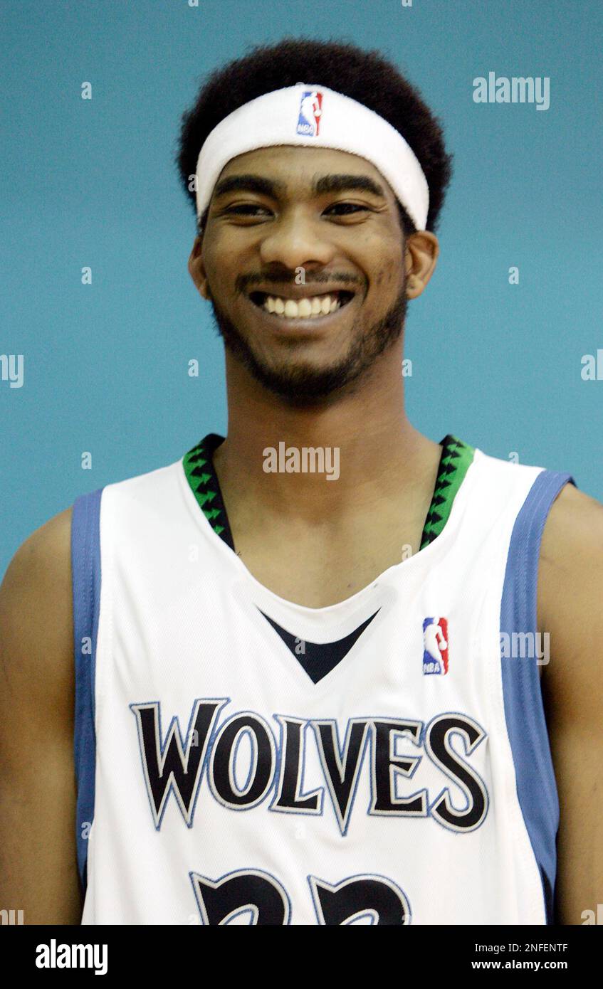 Minnesota Timberwolves' Corey Brewer is shown during the basketball ...