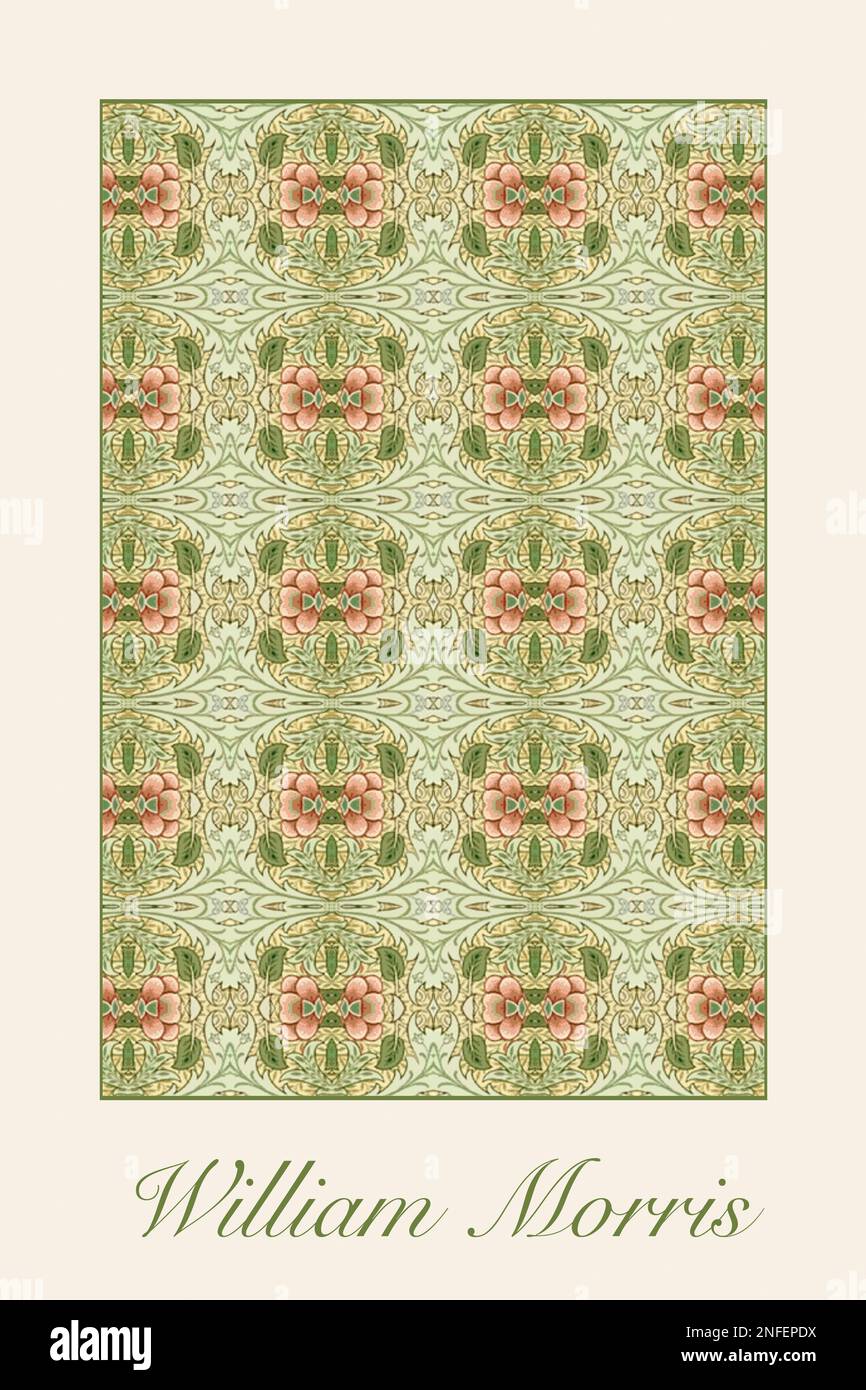 Printable botanical poster. Flowers, leaves in the illustration. Cover ...