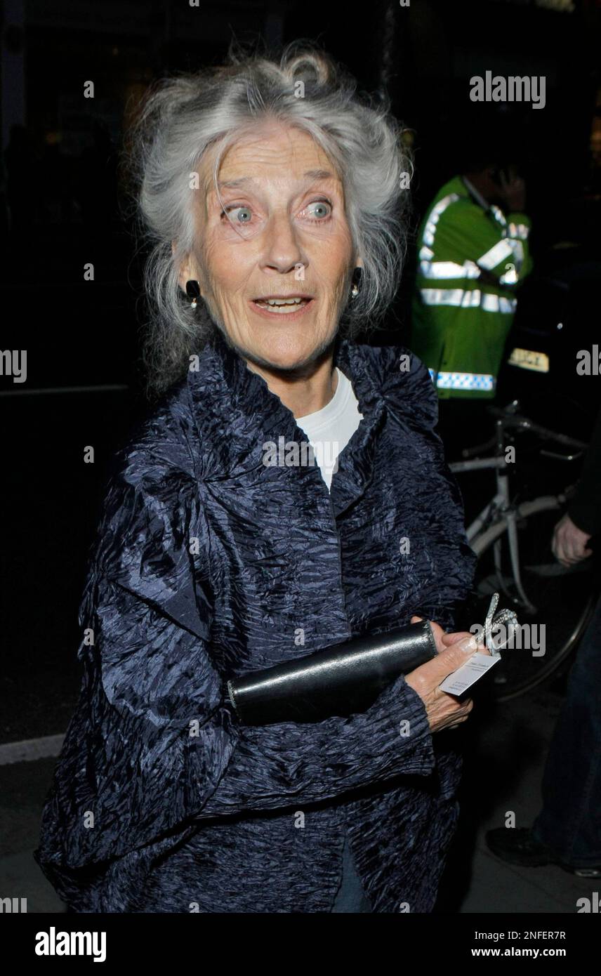 Actress Emma Thompson's mother Phyllida Law arrives at the UK Premiere ...