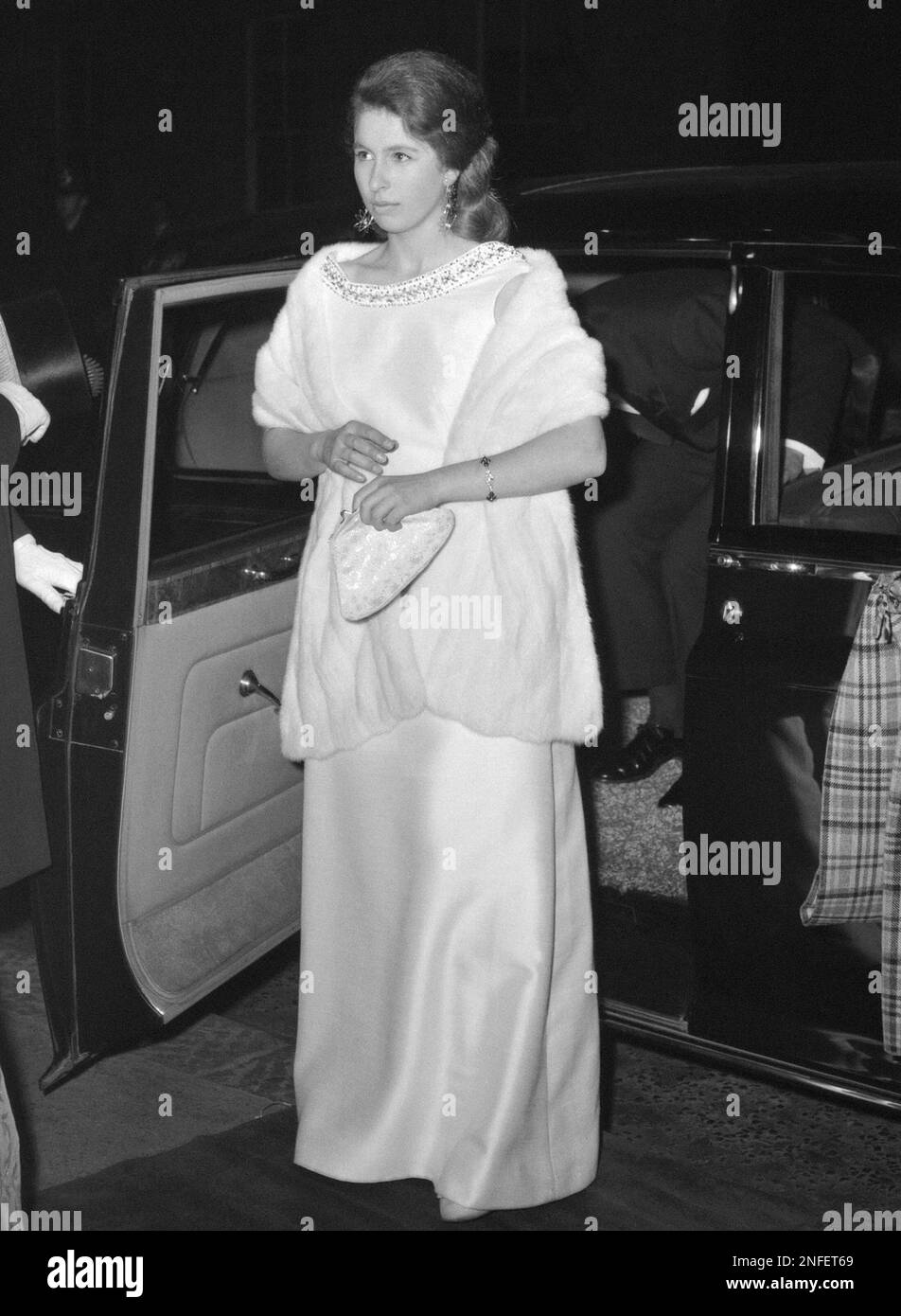 Britain's Princess Anne as she arrived to attend a Gala performance of ...