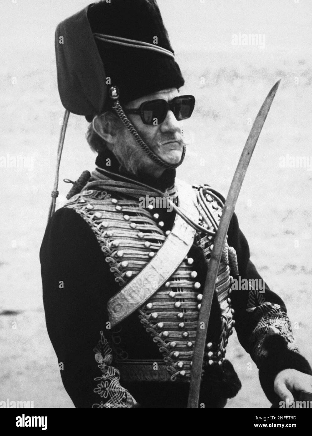 British actor Trevor Howard, who plays Lord Cardigan in Tony Richardson ...