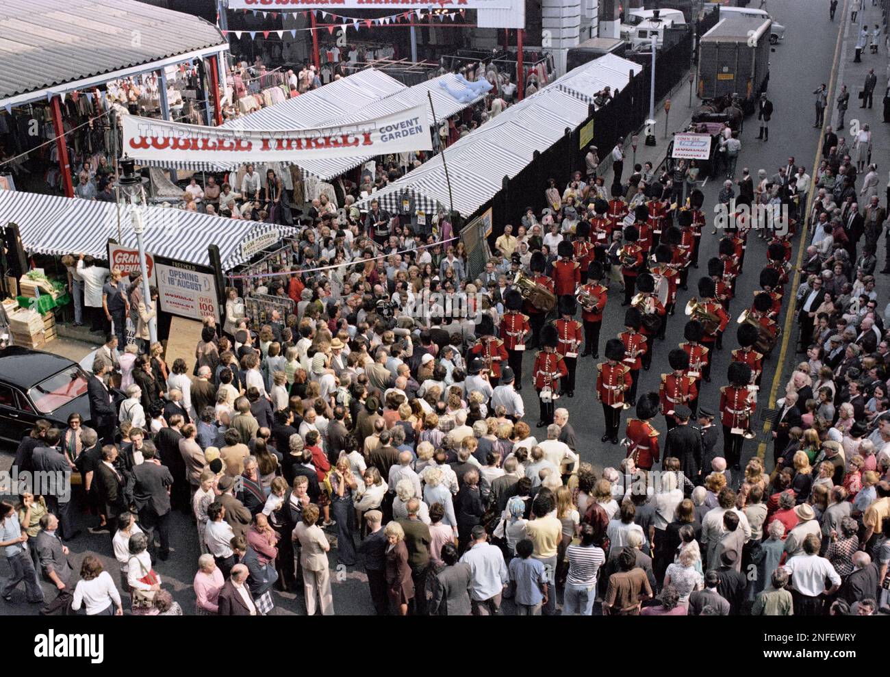 This is a general view of the celebration marking the opening of a new ...