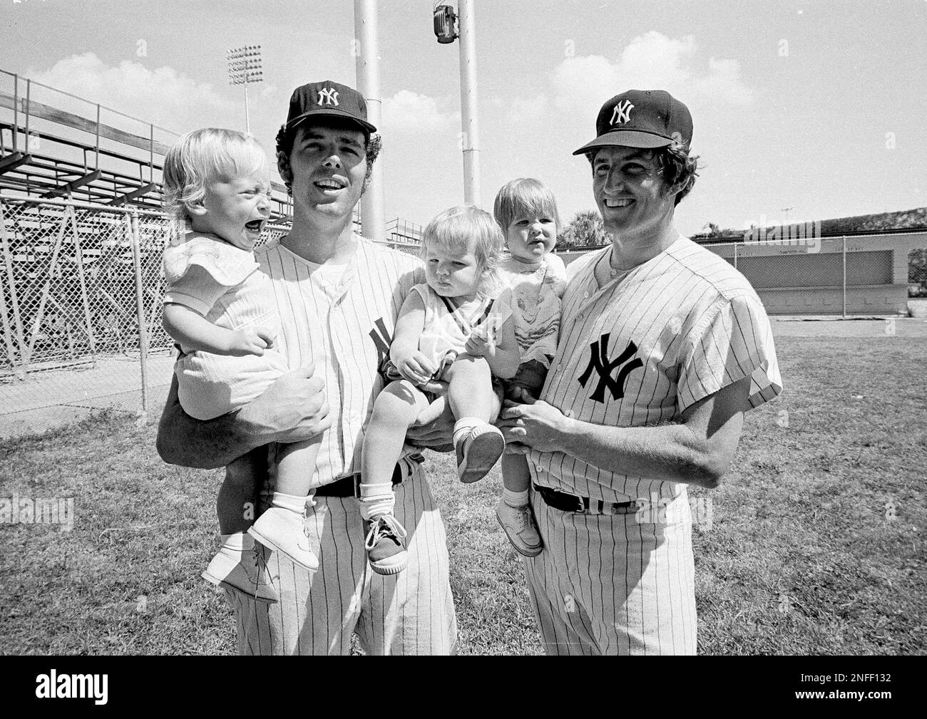 New York Yankees pitchers Mike Kekich, left and Fritz Peterson, had ...